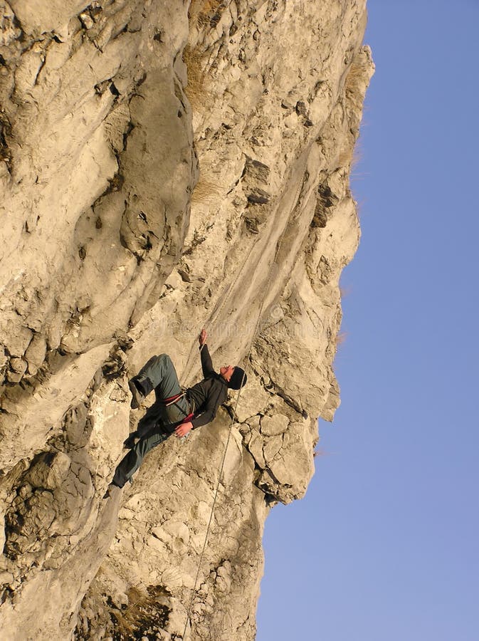 Rock-climber stock photo. Image of adventure, build, person - 4910866