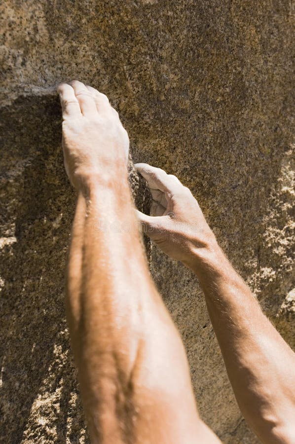 Climber hand stock image. Image of healthy, ascend, dangerous - 2820777