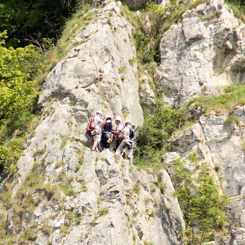Rock climbers editorial photo. Image of rock, vacation - 41791241