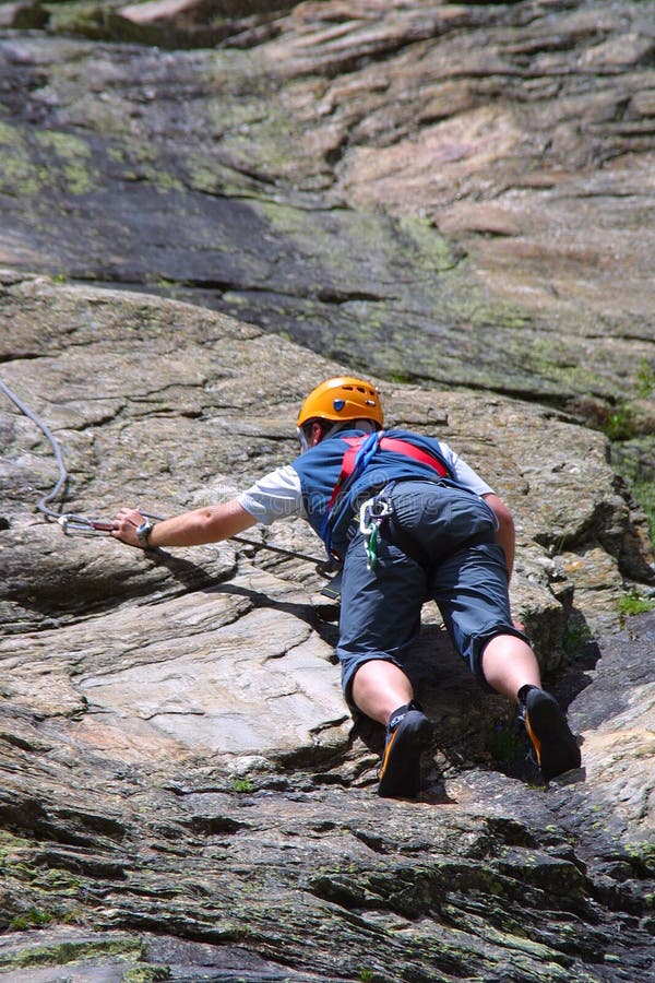 Rock Climbing stock image. Image of passion, danger, excitement - 1902895