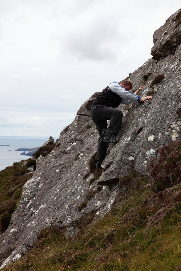 Rock climbing. stock image. Image of cliff, rocks, climb - 20436437