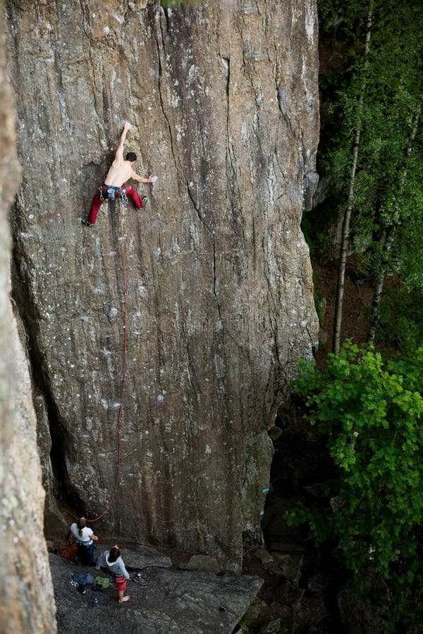 Rock Climbing stock photo. Image of risk, extreme, leisure - 2789476