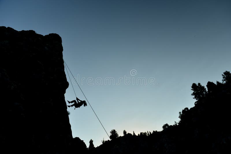 Rock Climbing and Dynamic Movements Stock Image - Image of mind ...