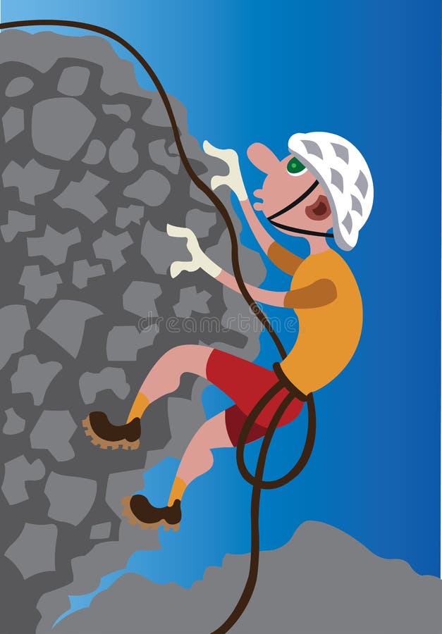Abseiler Stock Illustrations – 8 Abseiler Stock Illustrations, Vectors ...