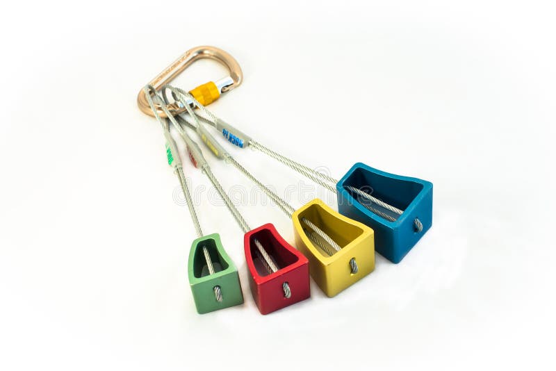 Rock climbing nuts stock photo. Image of gear, rock, hardware - 27981916