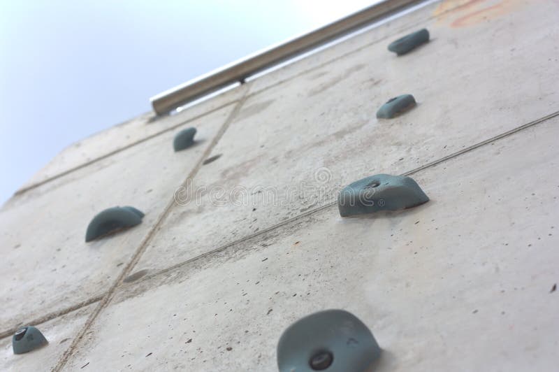 Rock climbing wall outdoor stock image. Image of safety - 63012801