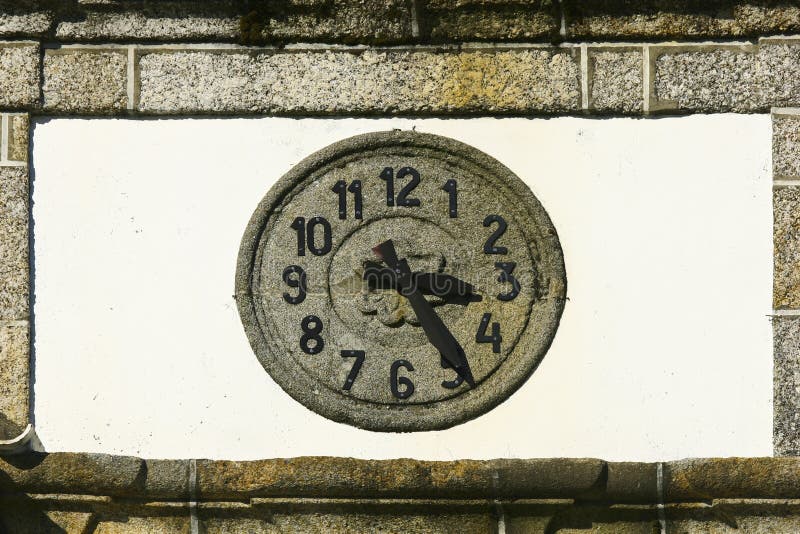 Rock Clock stock photo. Image of escape, rock, business - 40606672