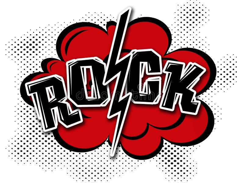 Rock and Roll stock illustration. Illustration of round - 34113031