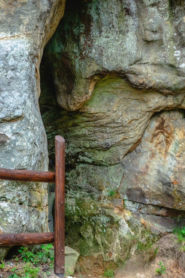 The Rock Complex of Tustan in Ukraine Stock Photo - Image of place ...