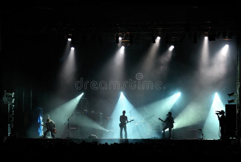 Rock concert stock photo. Image of crowd, rock, stage - 10762122