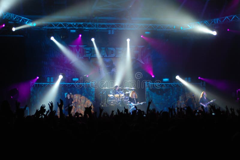 Rock Concert 5 stock image. Image of music, spotlights - 254197