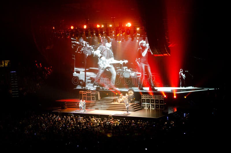 U2 concert in Milan editorial image. Image of july, event - 10096695