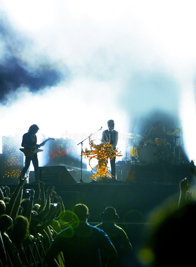 Rock concert stock photo. Image of rock, leader, entertainment - 3988236