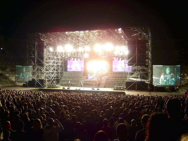 Rock Concert stock image. Image of music, event, people - 6907183