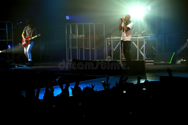 Rock concert in Italy editorial stock image. Image of event - 23139974