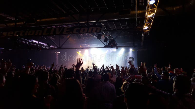 Rock concert editorial stock photo. Image of party, concert - 64075943