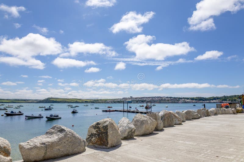 View from the Promenade at Rock, Cornwall on June 12, 2023 Editorial ...