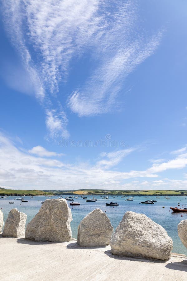 View from the Promenade at Rock, Cornwall on June 12, 2023 Editorial ...
