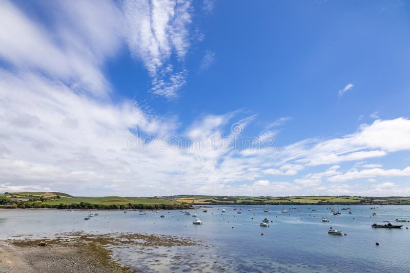 View from the Promenade at Rock, Cornwall on June 12, 2023 Editorial ...