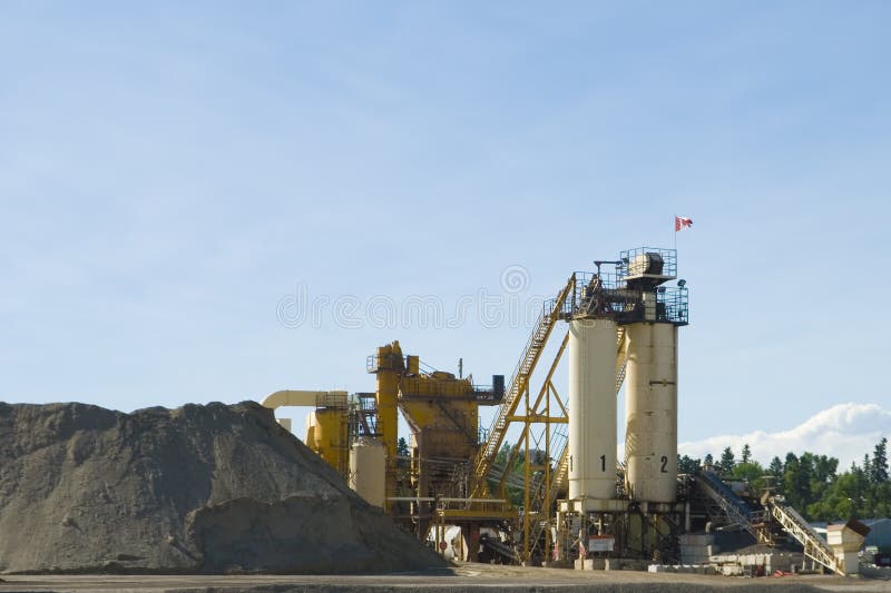 Rock Crushing Plant stock image. Image of stone, extraction - 13475923