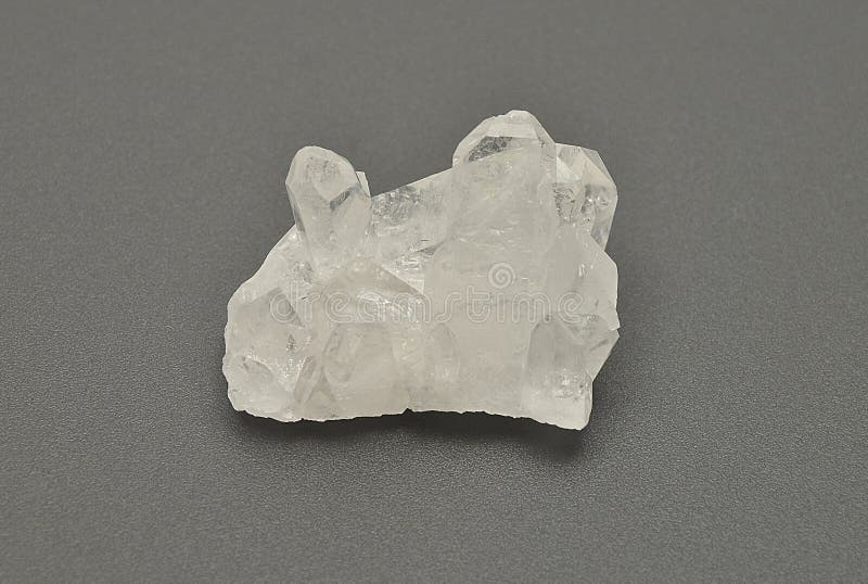 Rock crystal stock photo. Image of gemstone, mineral - 12408054
