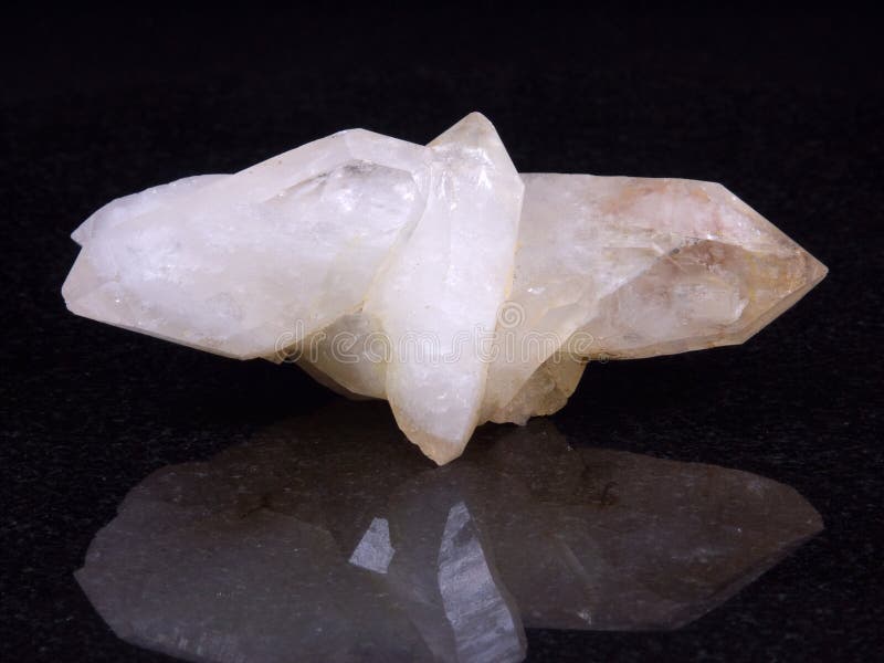 Rock crystal stock image. Image of object, mineral, transparent - 7230205