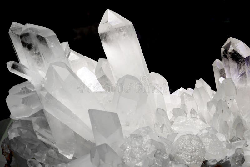 Rock Crystal stock photo. Image of close, nature, mineral - 93262530