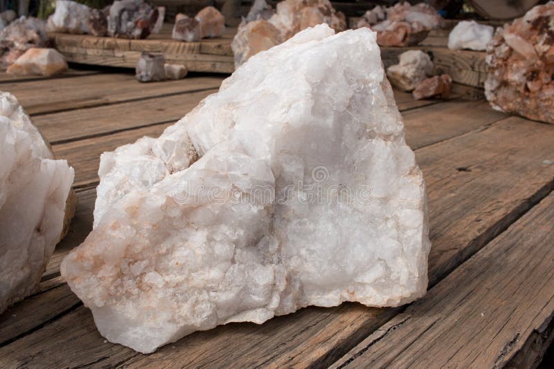 Rock Crystals stock photo. Image of geodes, garden, green - 213467906