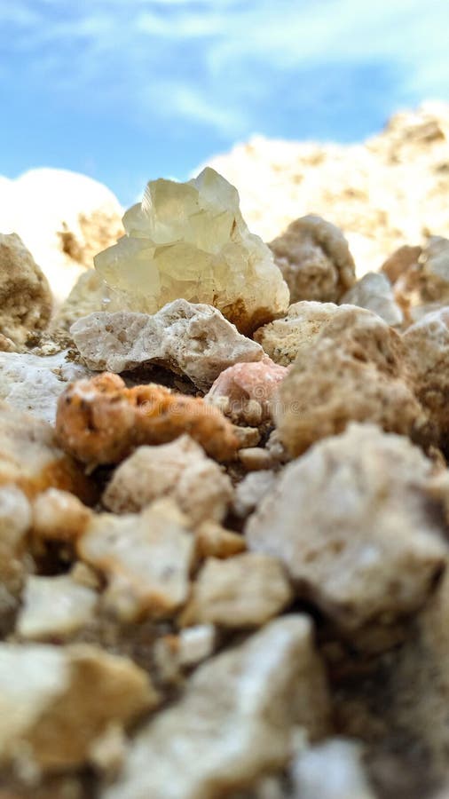 The rock crytal stock photo. Image of crytal, brown - 249167478