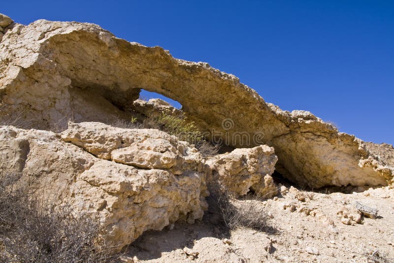 Rock in the desert stock image. Image of israel, geologic - 6760689