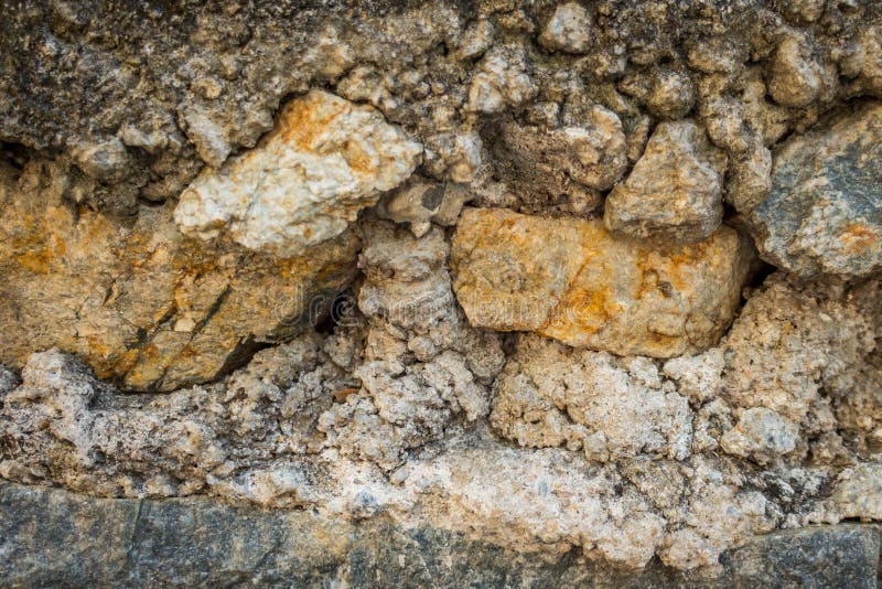 Rock and Dirt Surface for Texture Background Stock Image - Image of ...
