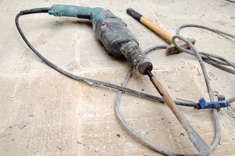 Rock-drill stock photo. Image of disassembling, work - 69627940