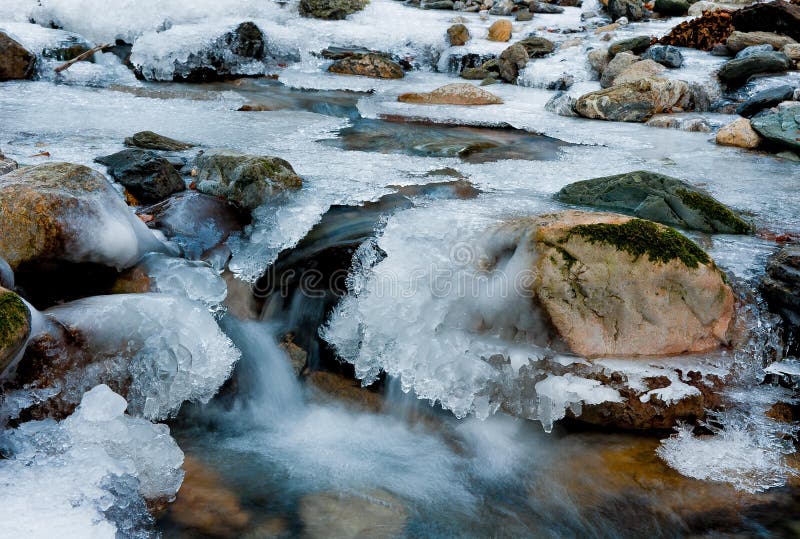 Intense cold stock image. Image of blue, season, russia - 104702841