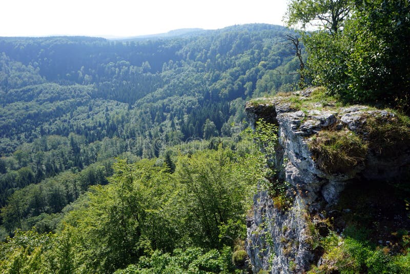 Rock edge stock image. Image of lush, landscape, germany - 65353271