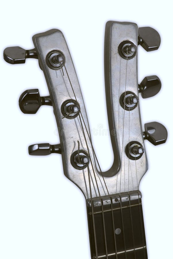 Rock Electric Guitar from the 80s. Stock Photo - Image of steel, metal ...