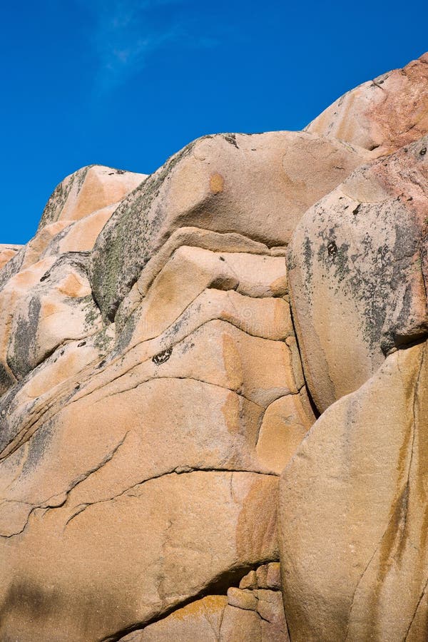 Rock face stock image. Image of pattern, granite, landscape - 13196515