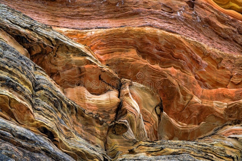 Rock Face stock image. Image of striations, national, park - 4460925