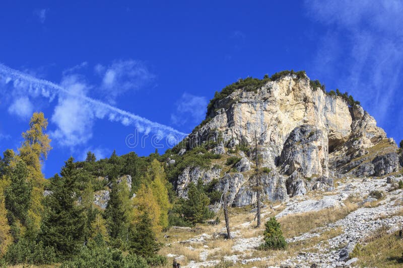 Rock face in alp mountains stock image. Image of terrain - 77974529