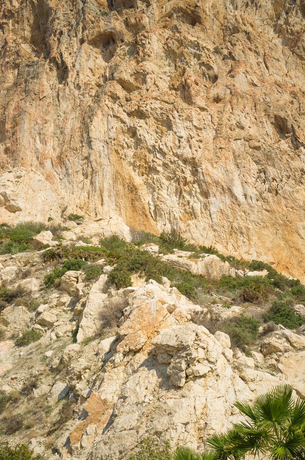 Rock face background stock photo. Image of erosion, ocher - 37253926