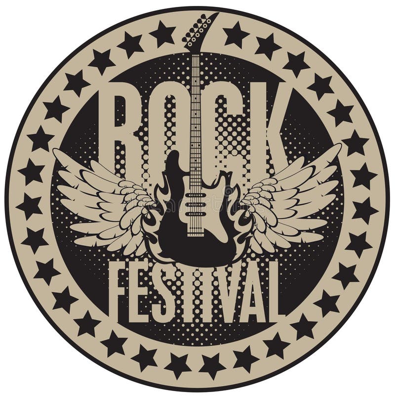 Rock festival stock vector. Illustration of billboard - 26961828