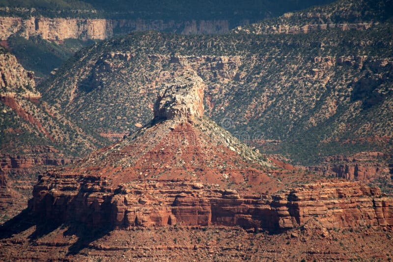 Rock Formation in the Grand Canyon Stock Photo - Image of plateau, rock ...