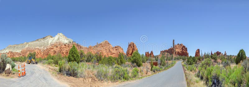 Rock Formation in Kodachrome Basin State Park, Utah Stock Photo - Image ...