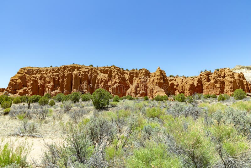 Rock Formation in Kodachrome Basin State Park, Utah Stock Image - Image ...