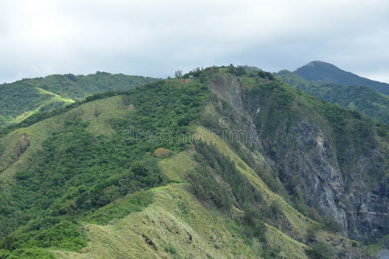 Rock Formation at Mountain View White Beach Resort Stock Photo - Image ...