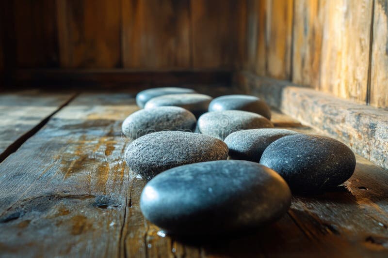 Rock Formation Sitting on Top of a Wooden Floor, Compact and Textured ...