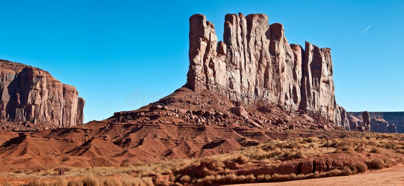 Rock formations stock image. Image of desert, monument - 18387177