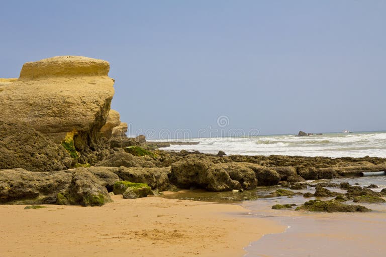 Rock formations stock image. Image of golden, calendar - 25589711