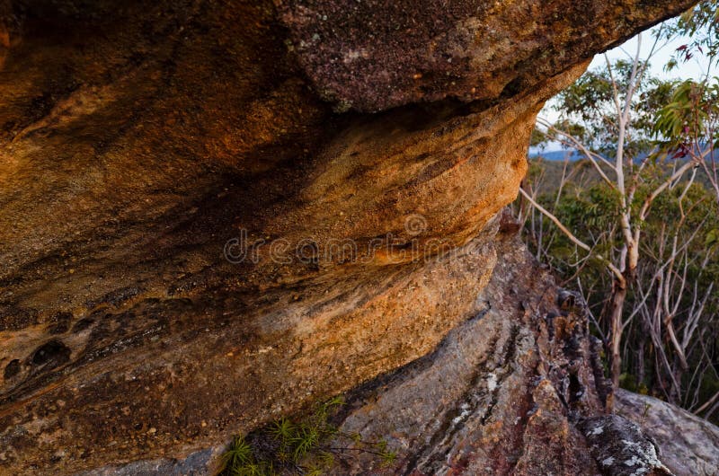 Rock Formations in the Australian Bush Stock Image - Image of australia ...
