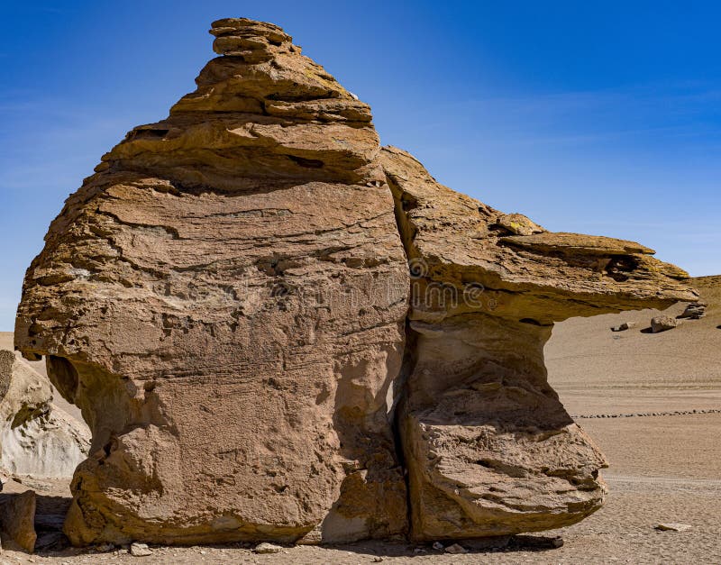 Rock Formations in Bolivia at 16,000 Feet Elevation, Carved by Constant ...