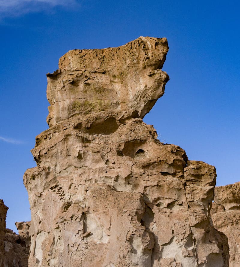 Rock Formations in Bolivia at 16,000 Feet Elevation, Carved by Constant ...